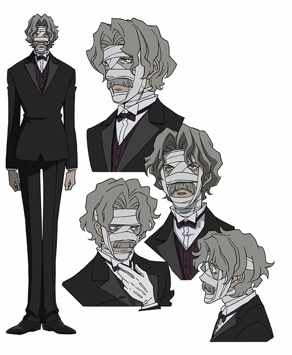 Kekkai Sensen – design das personagens | OtakuPT