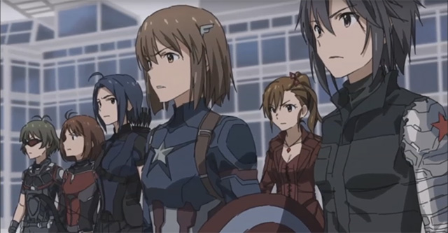 IdolMaster x Captain America: Civil War | OtakuPT