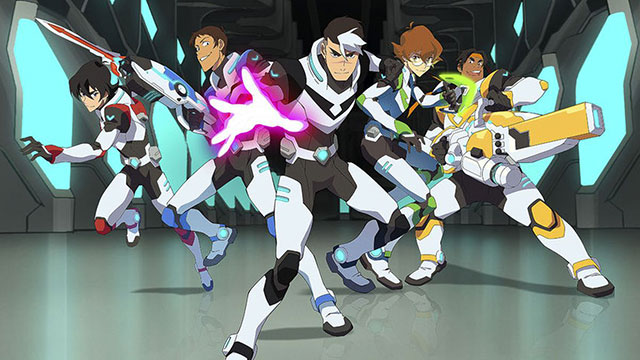 Caracteres De Forca Voltron Azul