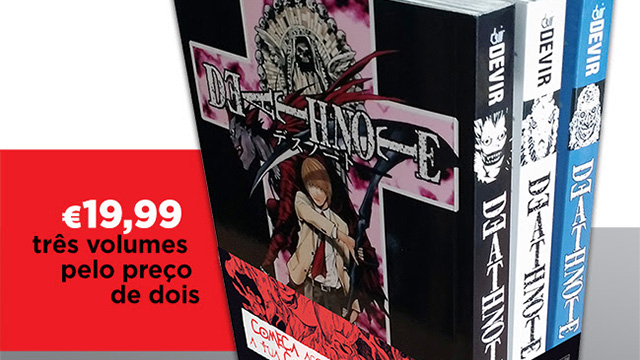 Devir vai lançar Pack com os três primeiros volumes de Death Note | OtakuPT