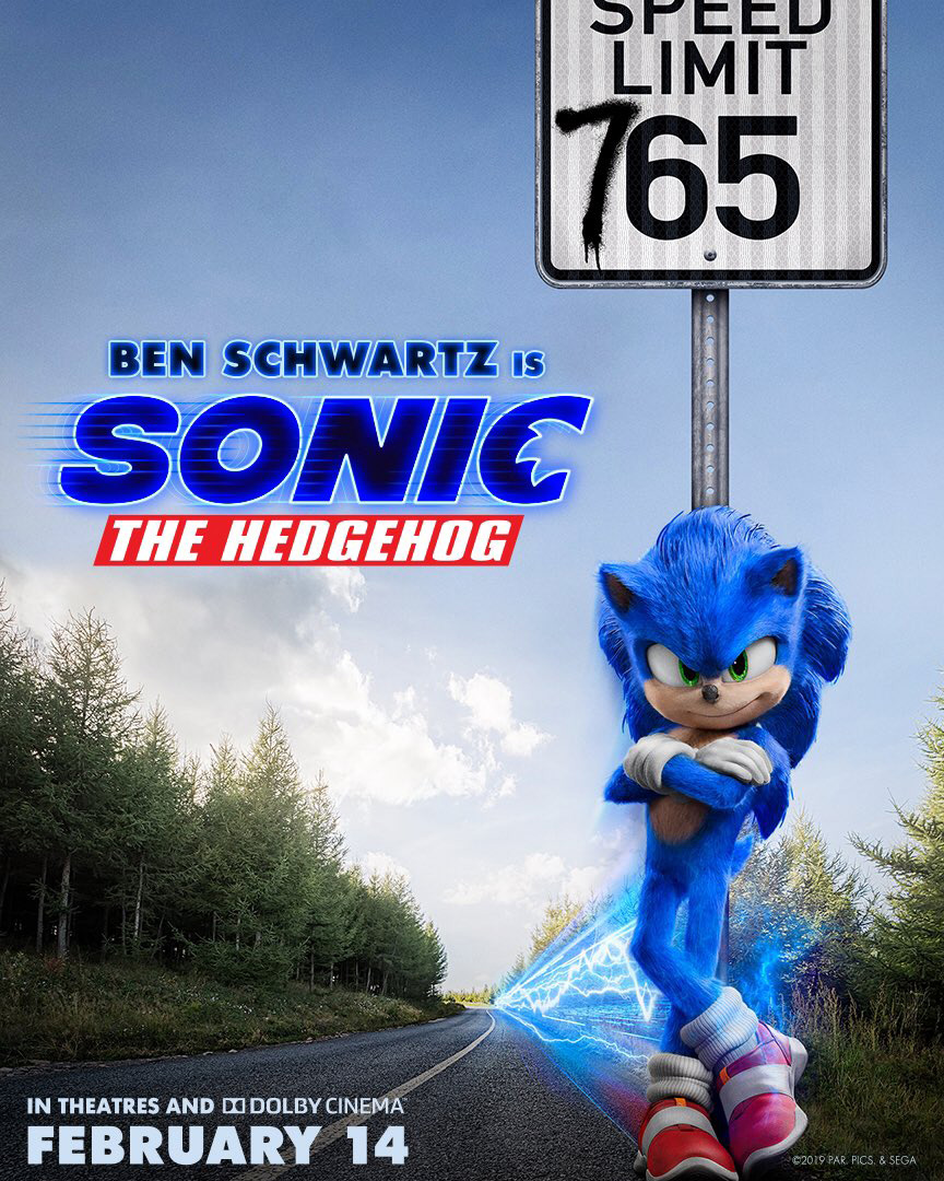 Novo Póster de Sonic – O Filme | OtakuPT