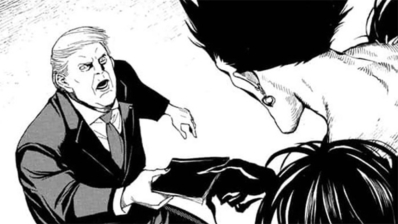 Donald Trump tenta comprar o Death Note no novo mangá | OtakuPT