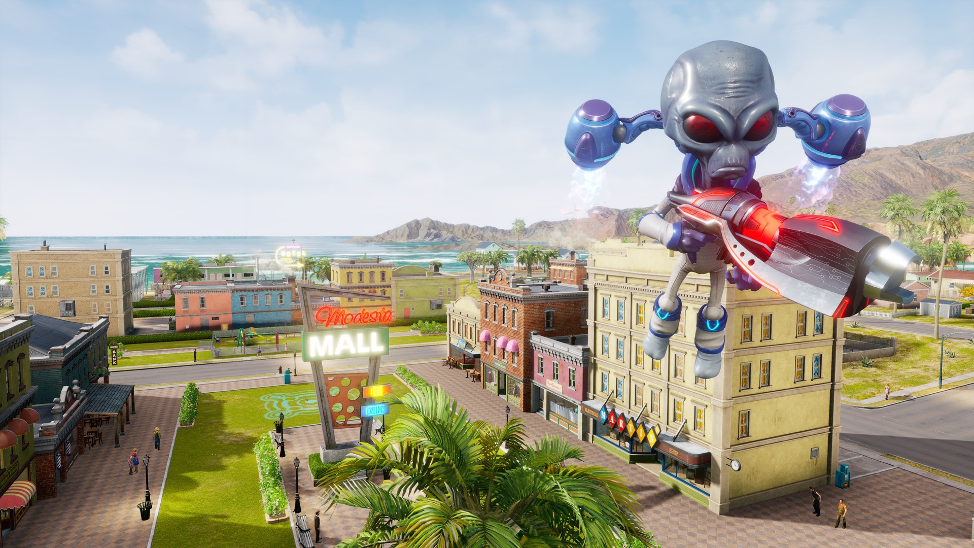 Controla e destrói Santa Modesta em Destroy All Humans! | OtakuPT