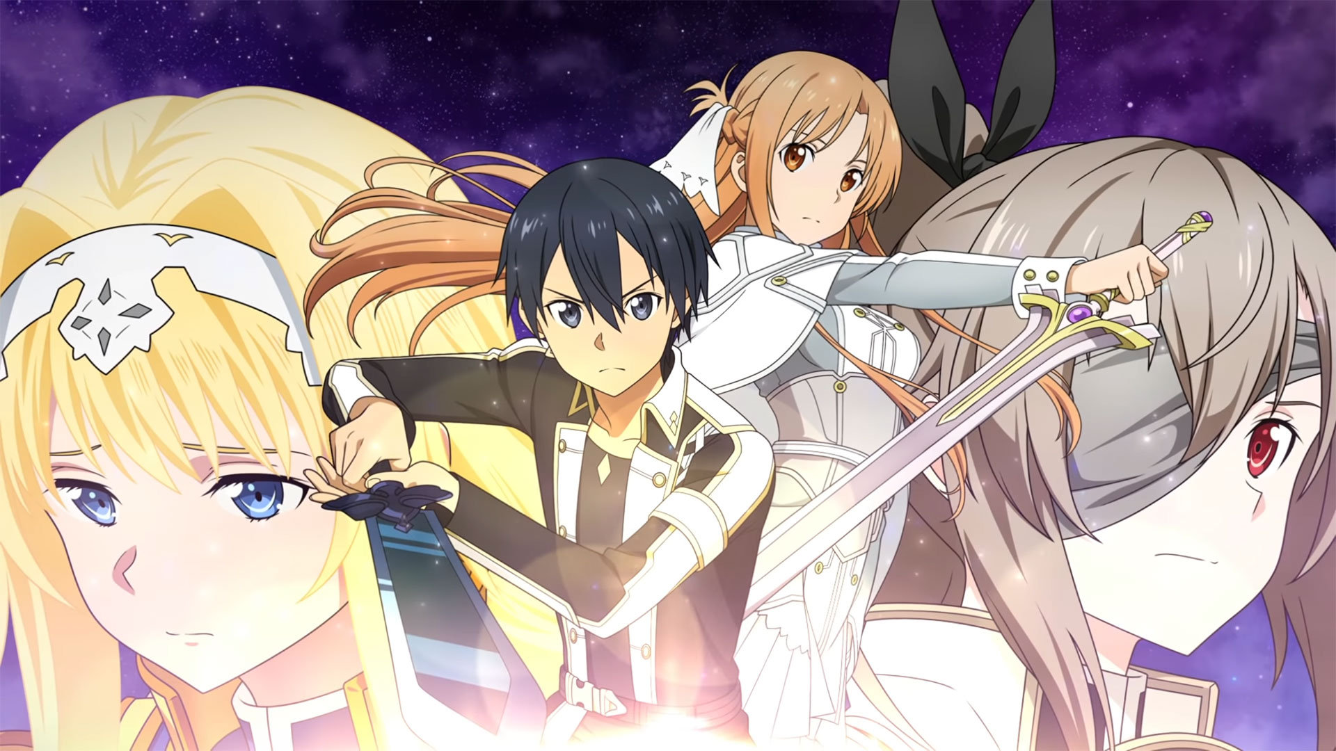 Vídeos promocionais de Sword Art Online Alicization Rising Steel | OtakuPT