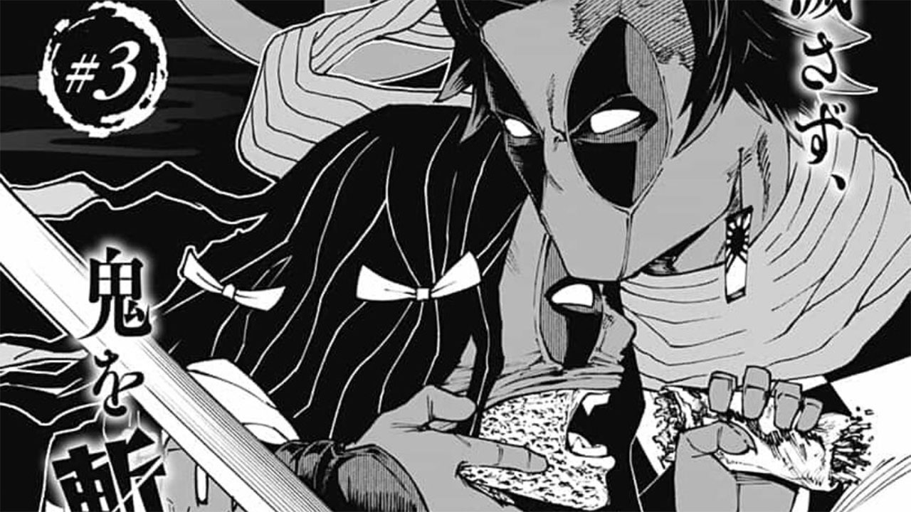Mangá Deadpool Samurai com referência a Kimetsu no Yaiba | OtakuPT