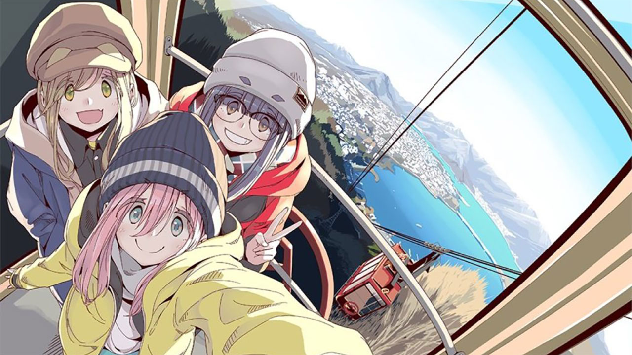 Yuru Camp pede aos seus fãs que se comportem ao acampar | OtakuPT
