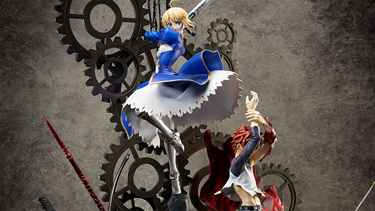 Shirou Emiya e Saber pela Aniplex Plus | OtakuPT