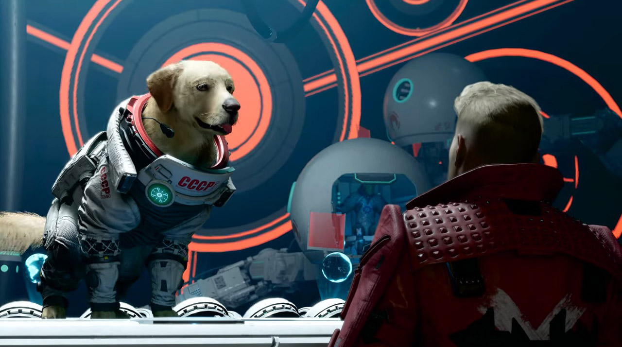 Marvel’s Guardians of the Galaxy destaca Cosmo, o fiel cão espacial dos ...
