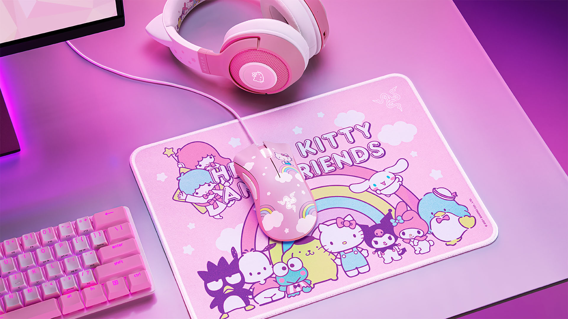 Razer lança produtos Hello Kitty | OtakuPT