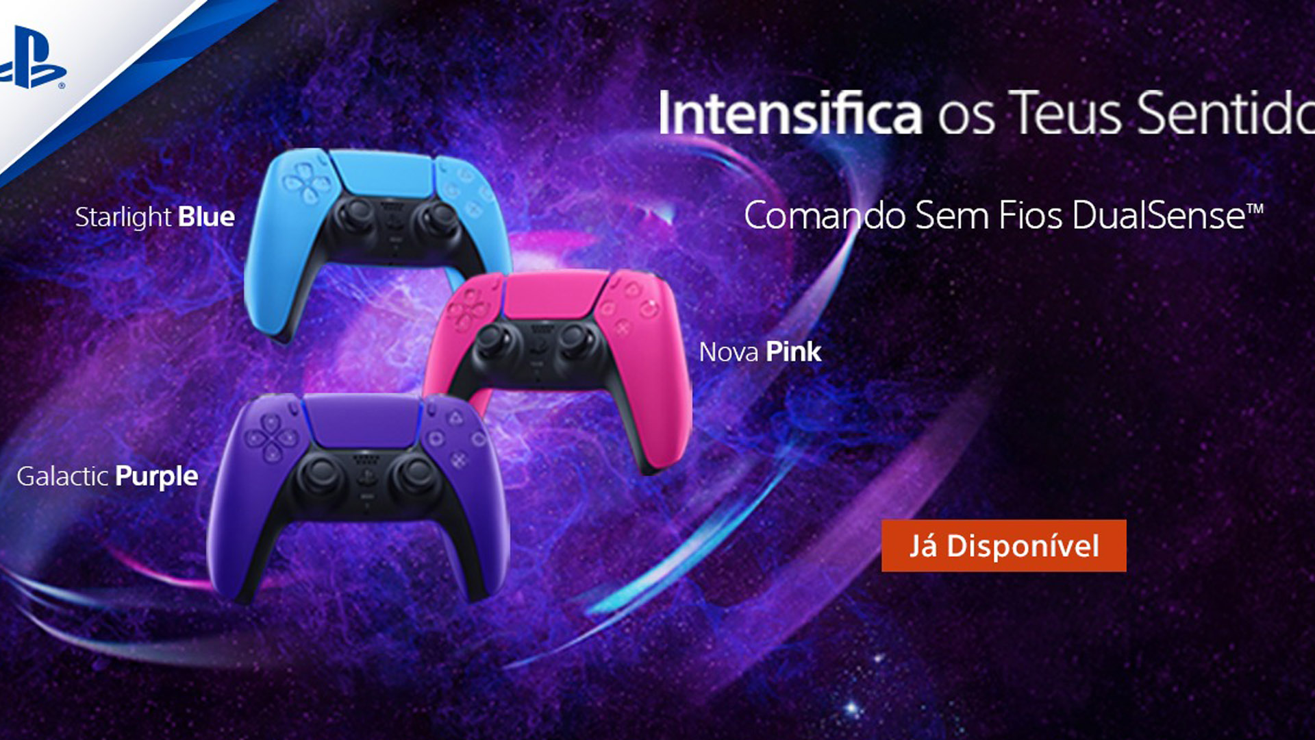 DualSense com novas cores: Starlight Blue, Galactic Purple e Nova Pink ...