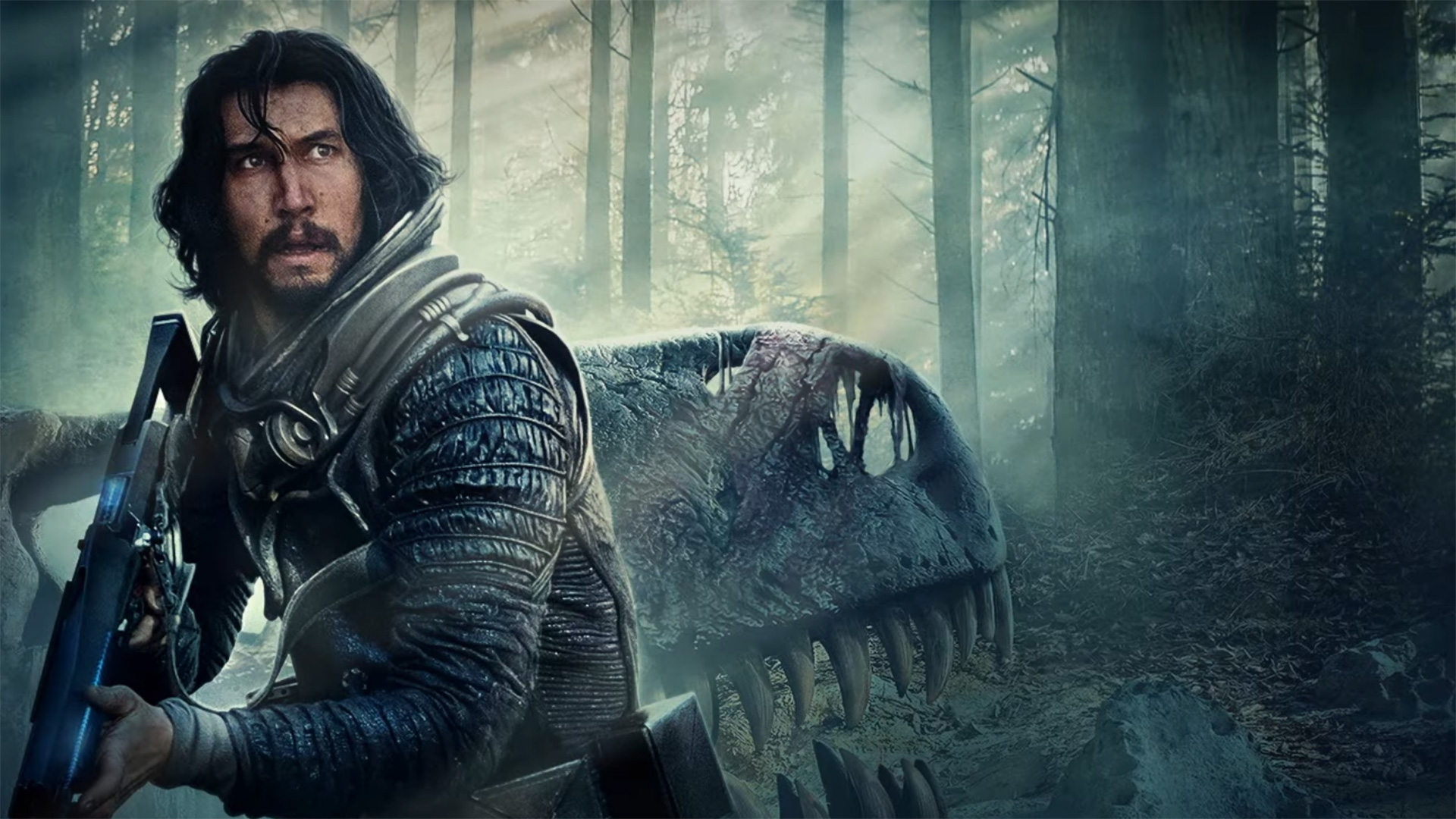 Trailer de 65 coloca Adam Driver a lutar contra perigosas criaturas pré ...