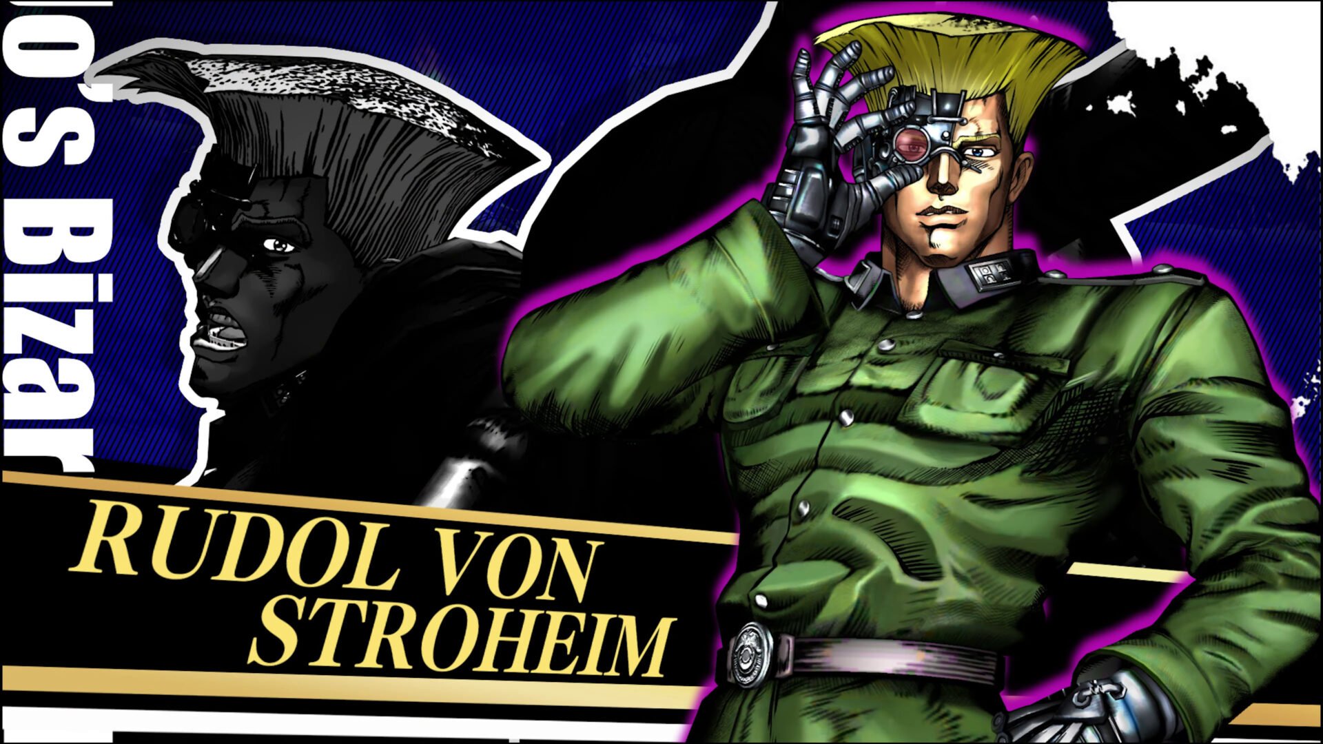 Rudol Von Stroheim vai demonstrar todo o poder da ciência alemã em JoJo ...