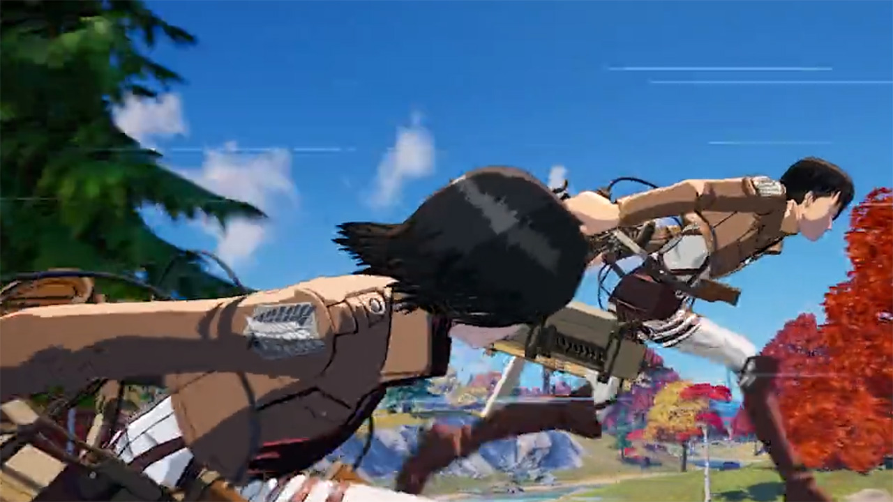 Fortnite revela Mikasa e Levi na sua colaboração com Attack on Titan ...