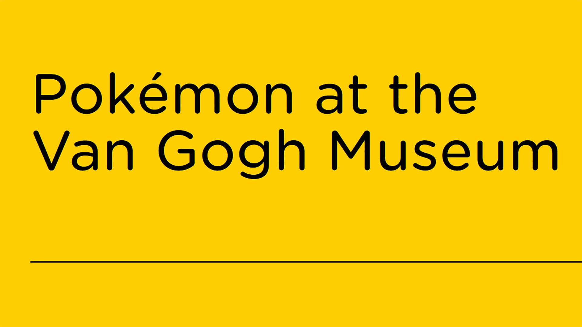 Pokémon e o Museum Van Gogh anunciam Pokémon x Van Gogh | OtakuPT