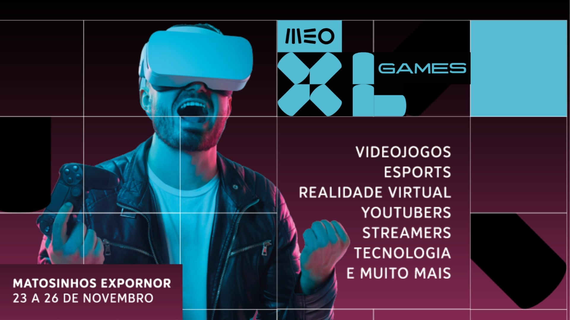 MEO XL Games Matosinhos de 23 até 26 de Novembro | OtakuPT