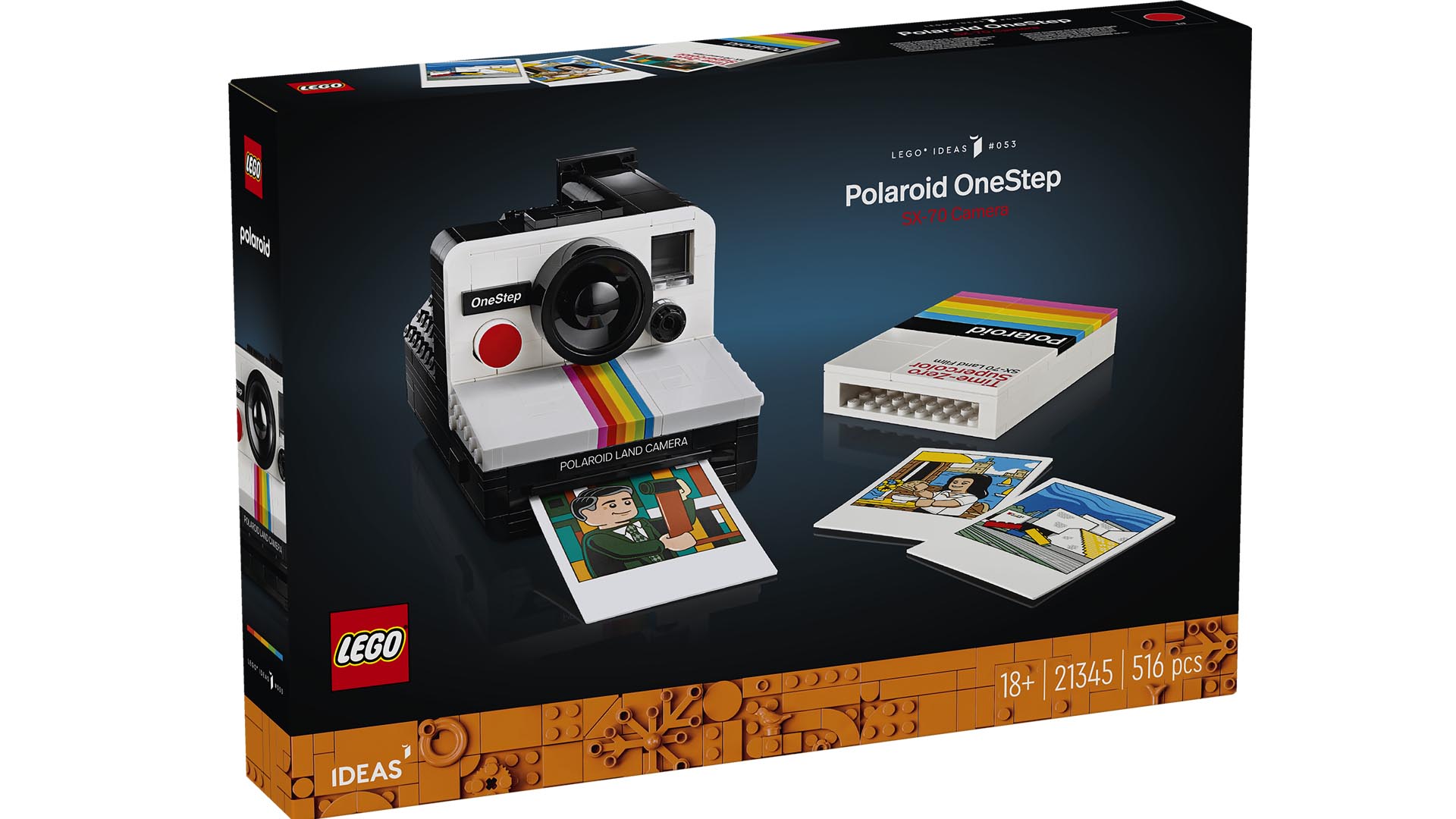 A LEGO anuncia a nova LEGO IDEAS: Câmara Polaroid OneStep SX-70 | OtakuPT