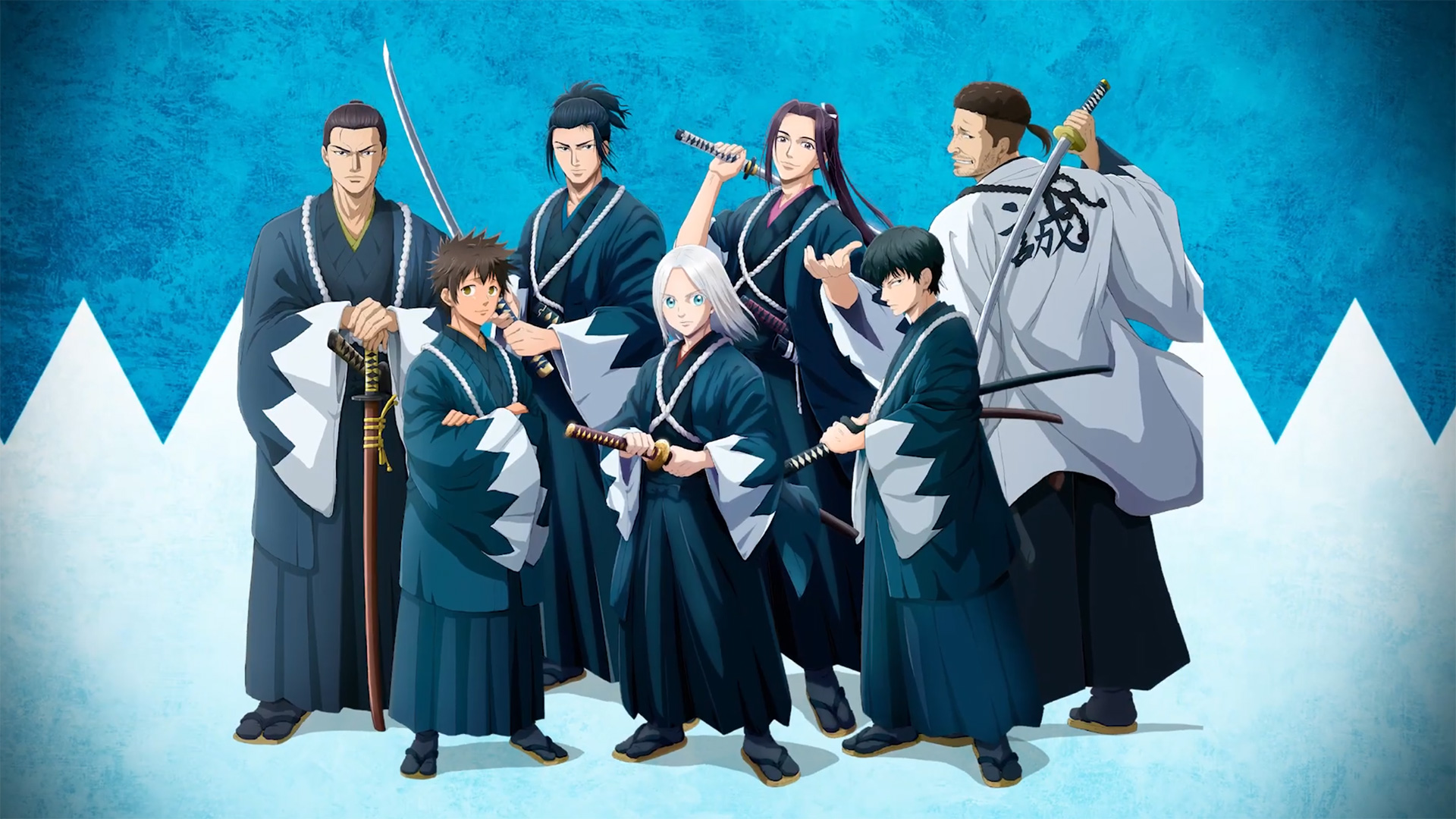 Série anime de The Blue Wolves of Mibu vai estrear no Outono de 2024 ...