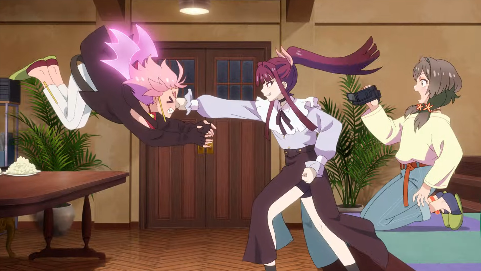 Trailer revela série anime original Mayonaka Punch pela P.A. Works ...