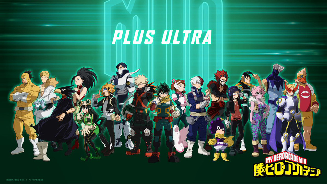 Imagem promocional de My Hero Academia 7 com os heróis | OtakuPT
