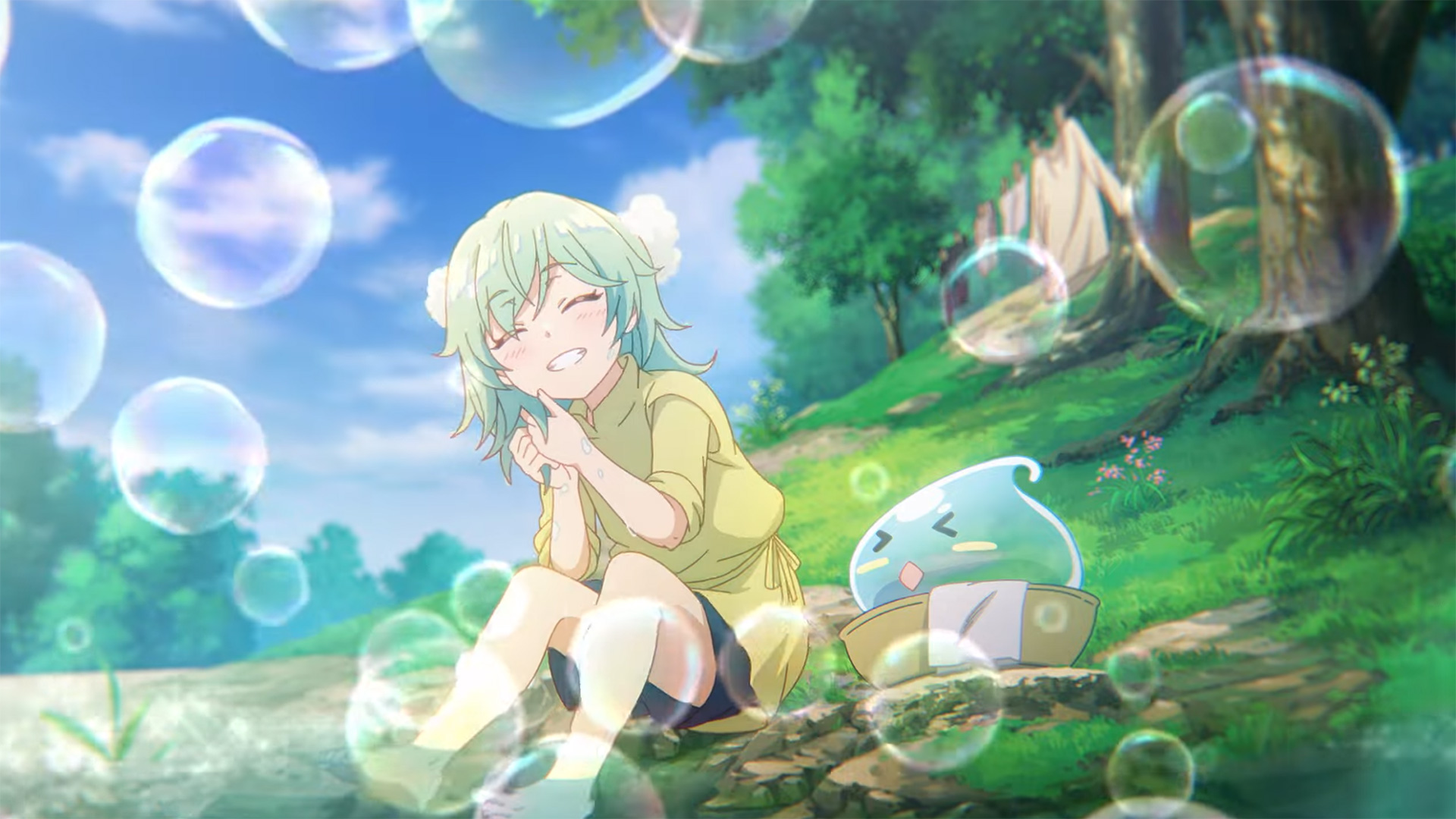 Vê aqui a abertura encerramento sem créditos de The Weakest Tamer Began ...