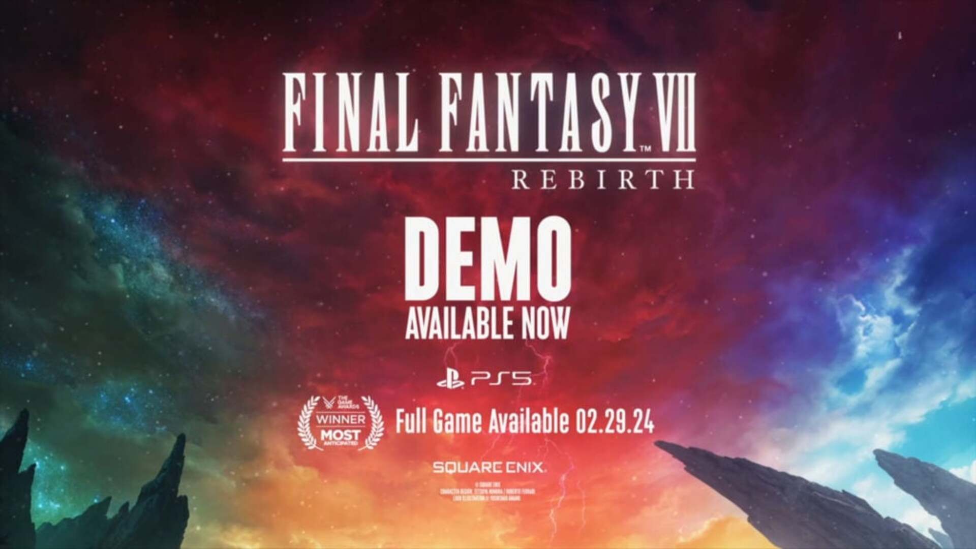 Final Fantasy VII Rebirth vai receber demo no dia 6 de Fevereiro | OtakuPT