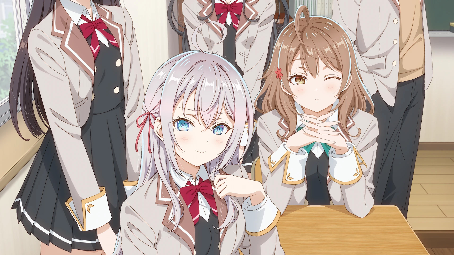 Nova imagem promocional da série anime Alya Sometimes Hides Her ...