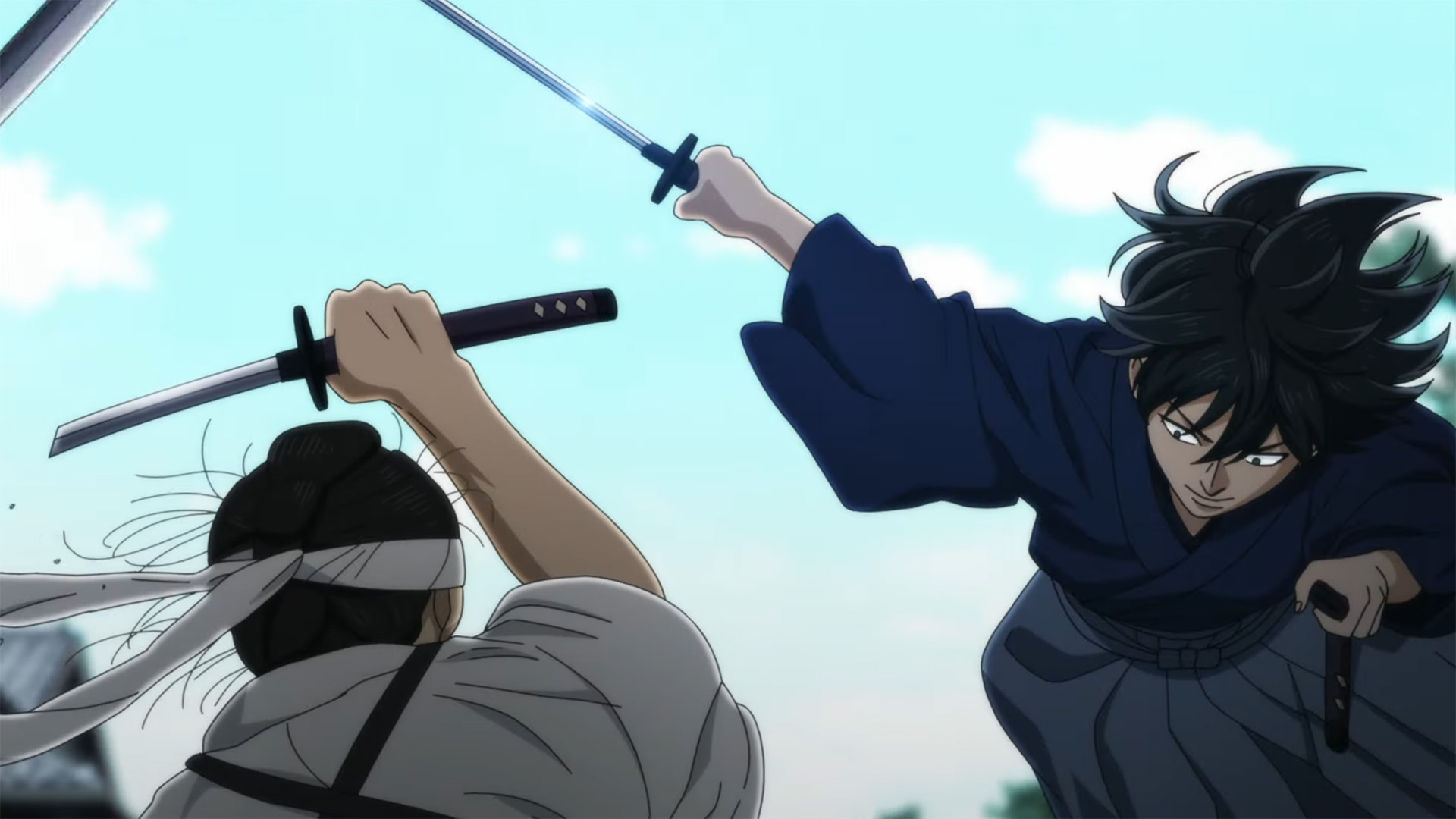 Teaser trailer do anime The Blue Wolves of Mibu | OtakuPT