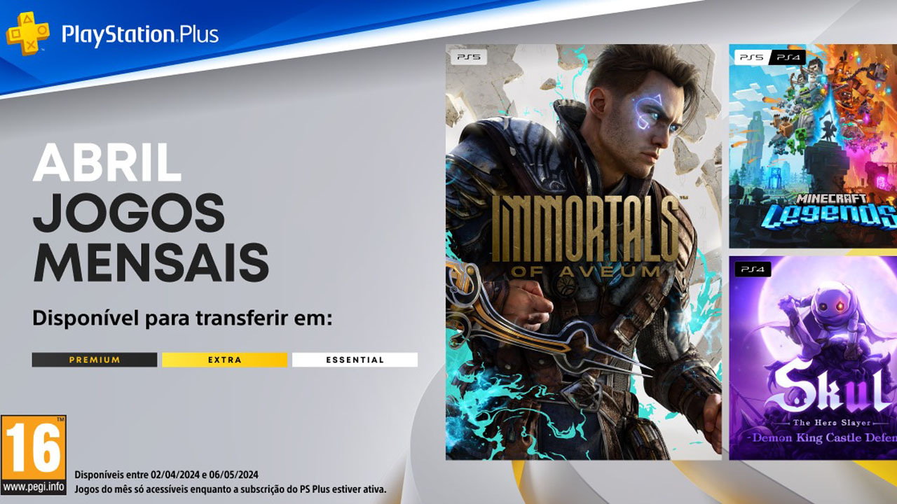 PlayStation anuncia os jogos de Abril do PlayStation Plus | OtakuPT