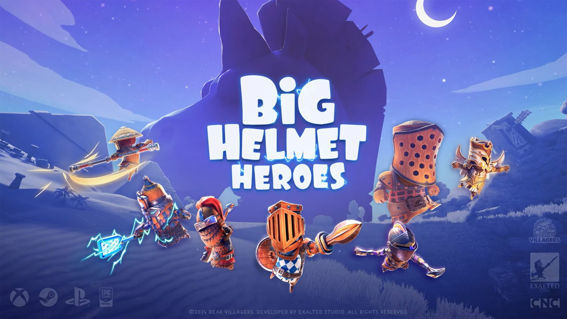 Big Helmet Heroes anunciado para Consolas e PC | OtakuPT