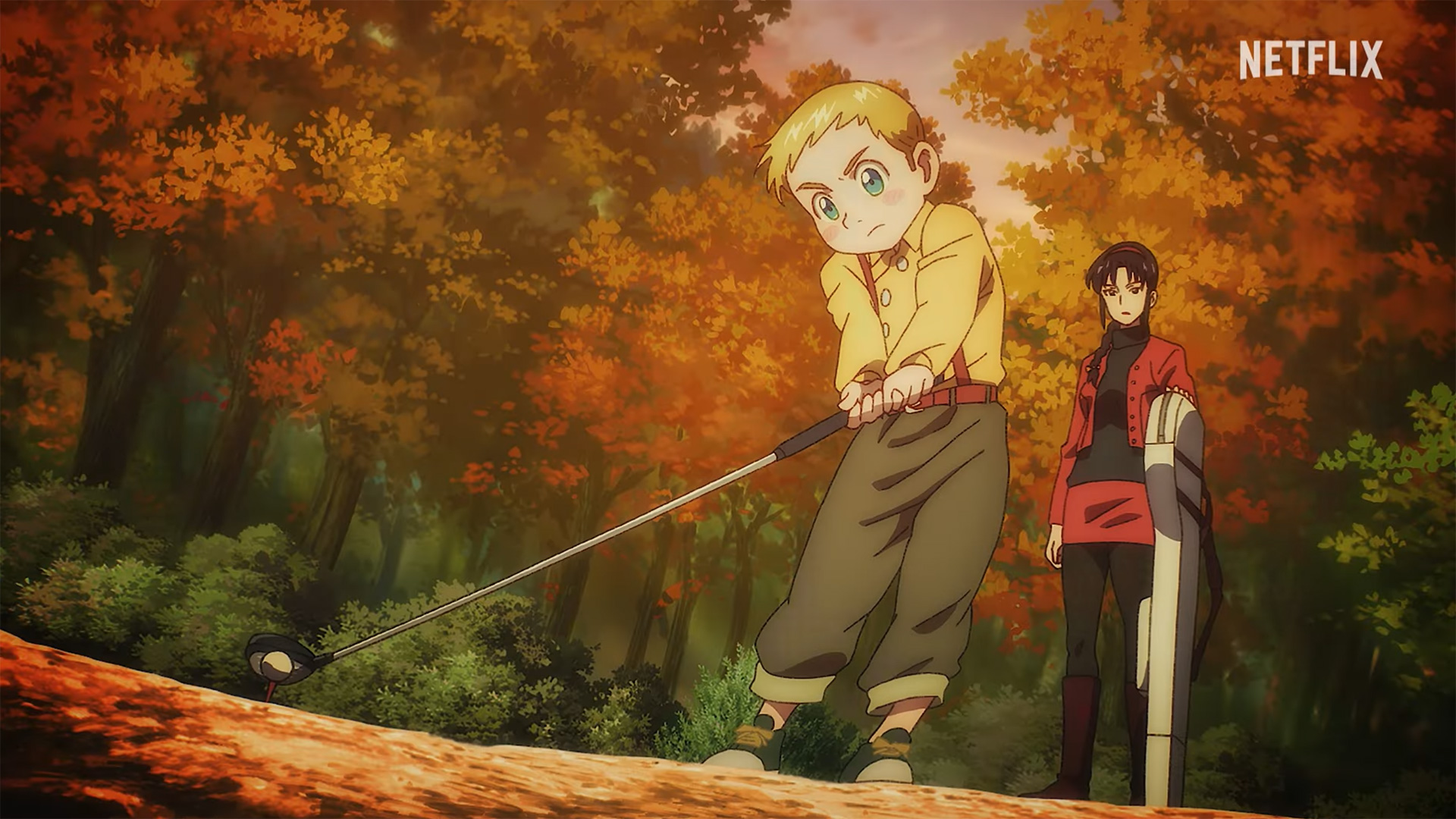 Netflix revela trailer da série anime de golfe Rising Impact | OtakuPT