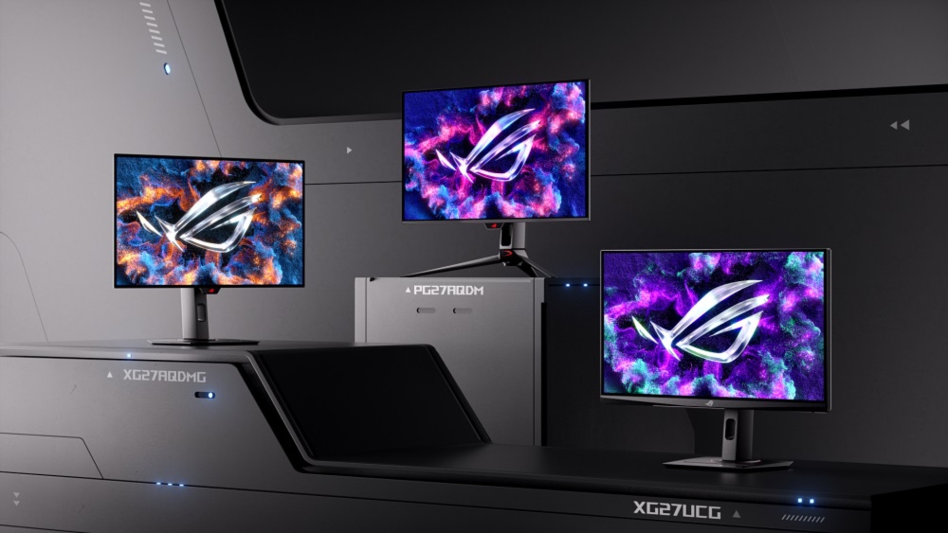 ASUS ROG anuncia os monitores ROG Strix OLED XG27AQDMG e ROG Strix ...