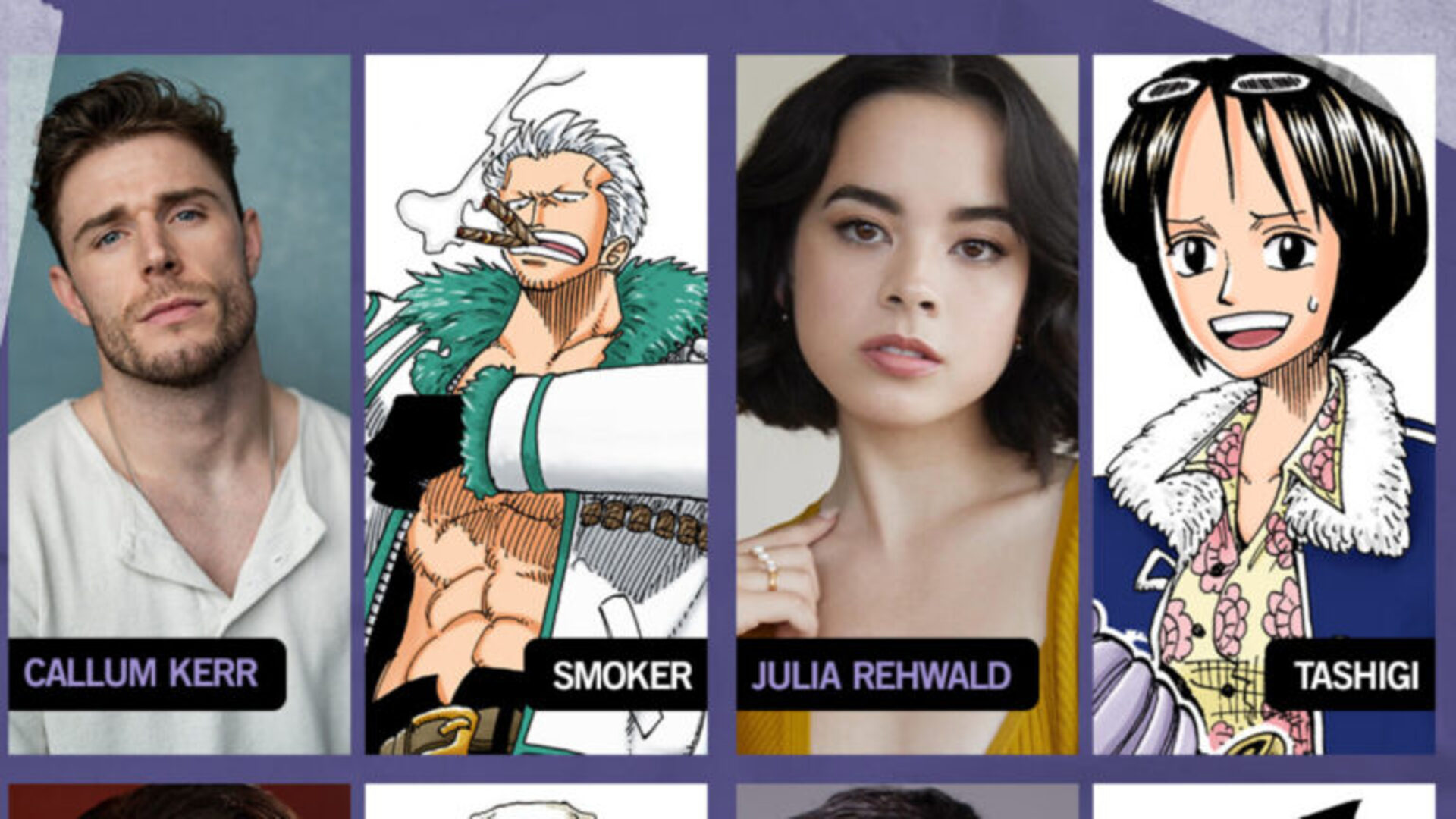 Live-action de One Piece revela os atores de Smoker, Tashigi, Wapol e ...