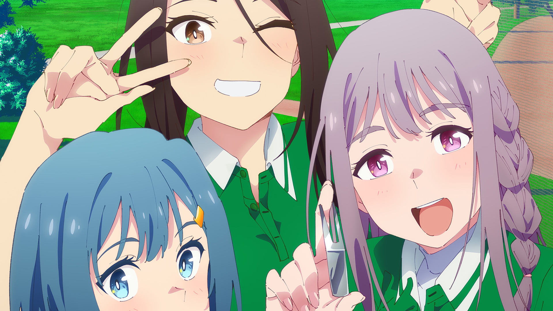 Imagem promocional da série anime Sorairo Utility | OtakuPT