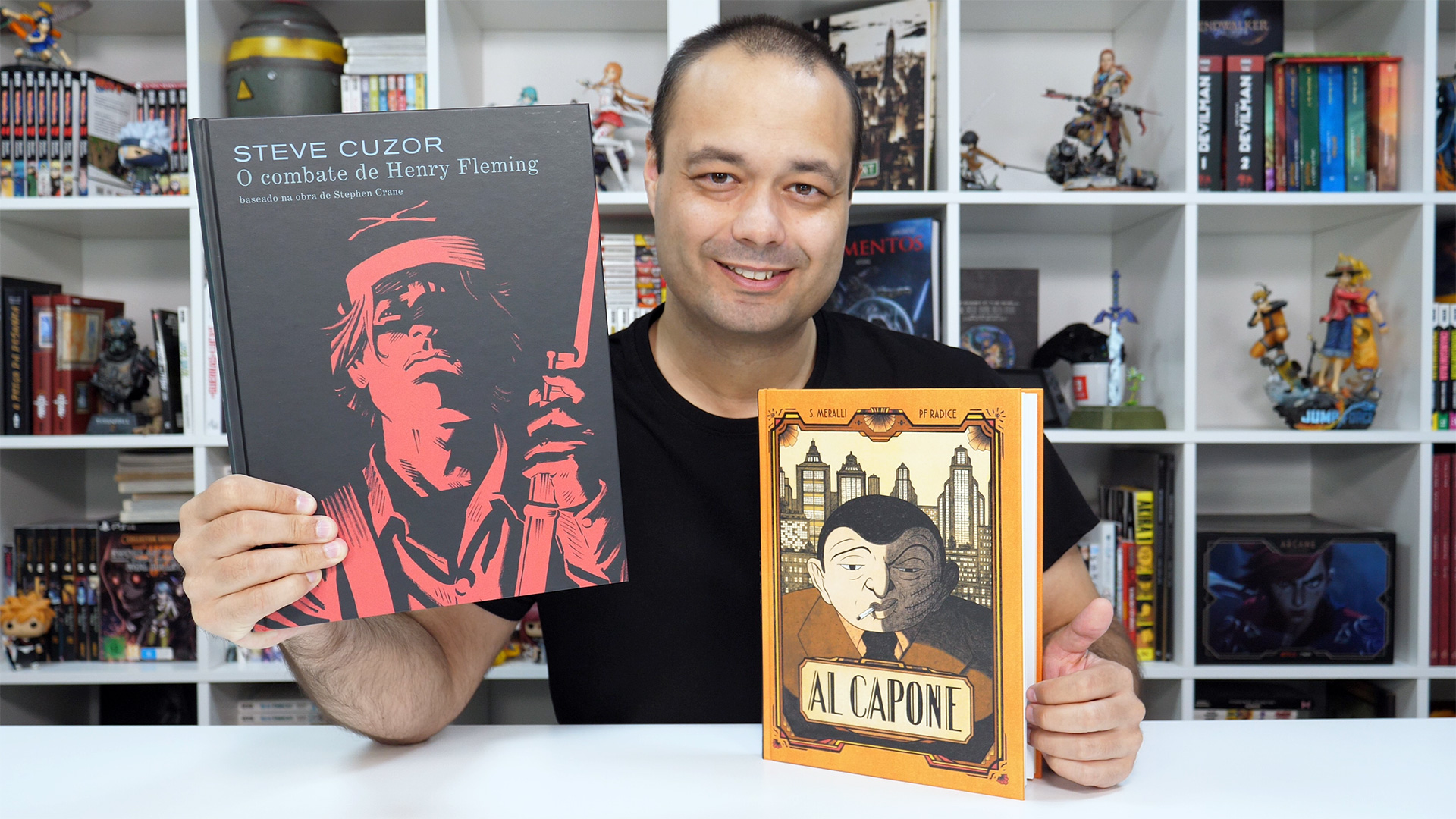 Vídeo: O combate de Henry Fleming e Al Capone pela Ala dos Livros | OtakuPT