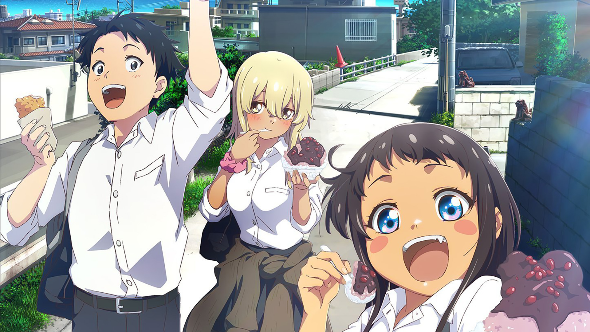 Nova imagem promocional da série anime Okinawa de Suki | OtakuPT