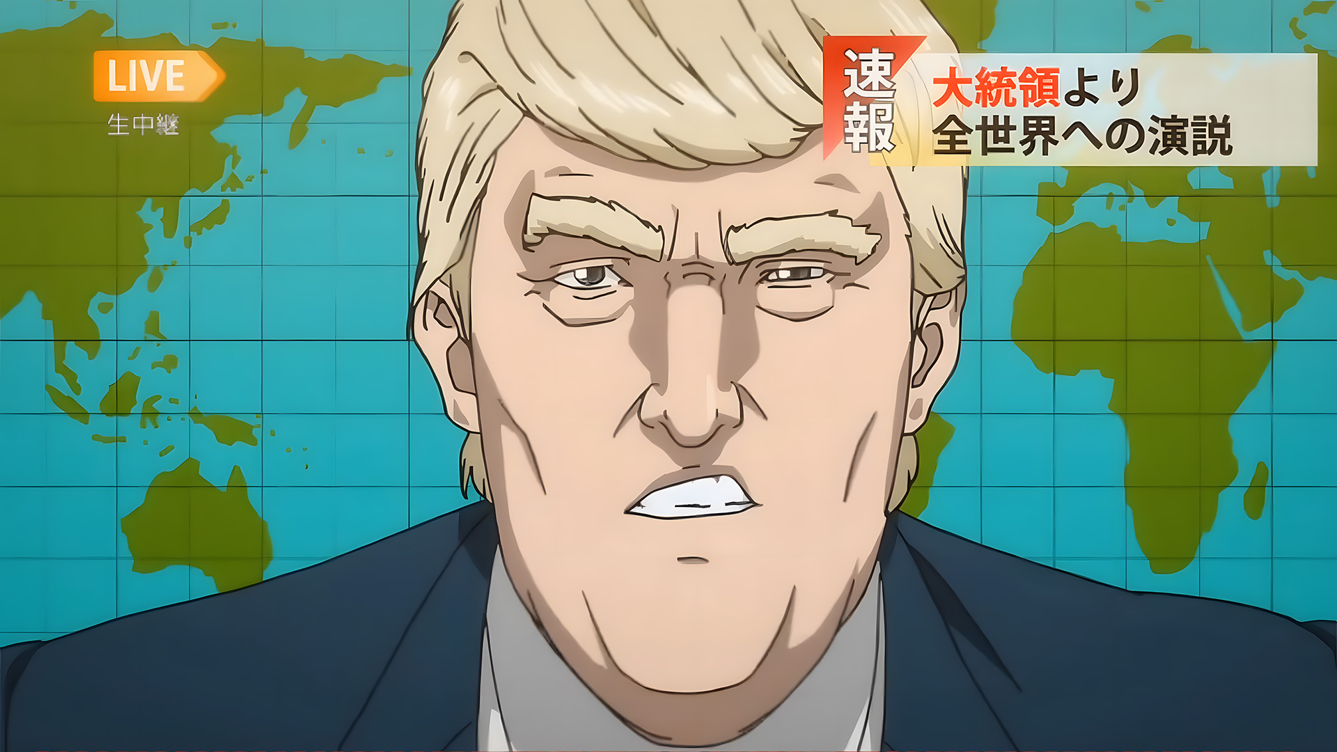 Polémica: Mangá Baki The Grappler chama Donald Trump e Elon Musk de ...