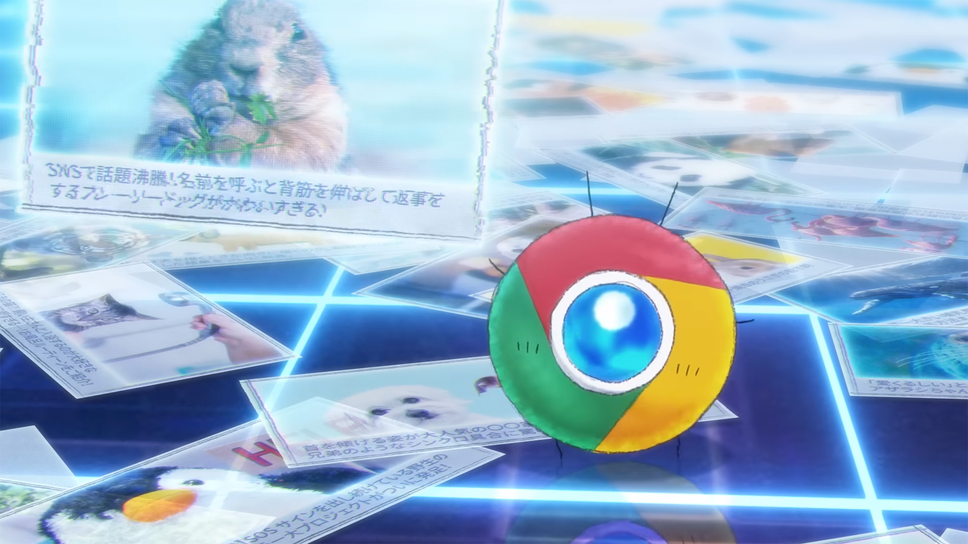 Google Chrome foi transformado num anime | OtakuPT