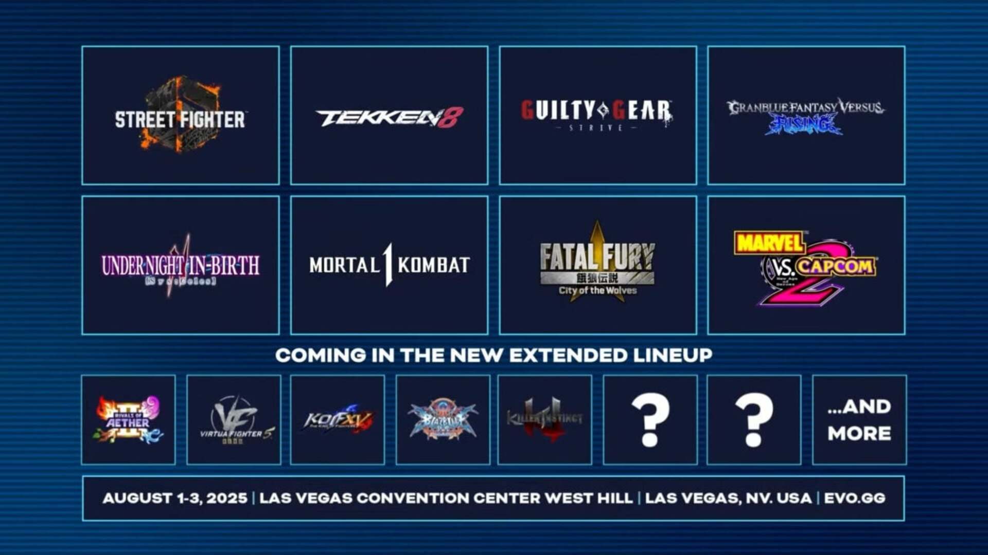 Evolution Championship Series revela o cartaz da EVO 2025 | OtakuPT