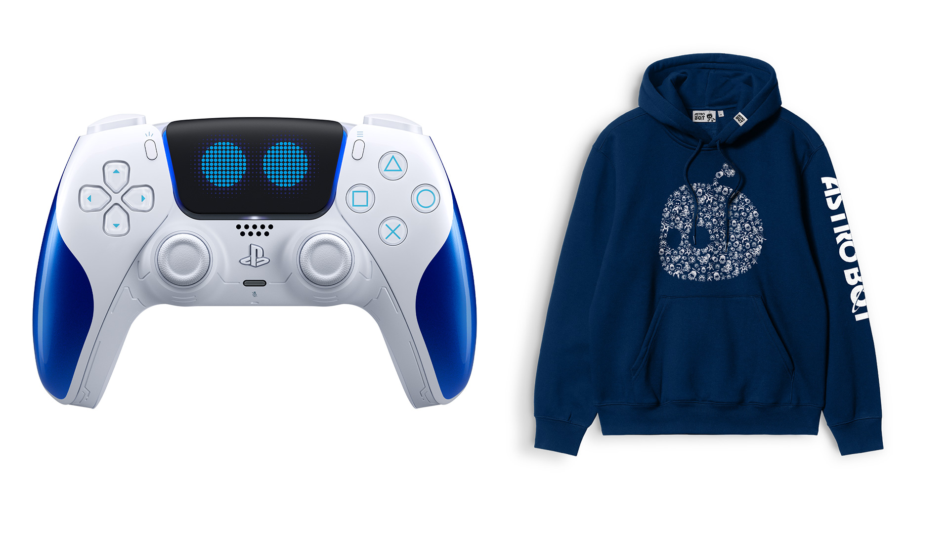 Ganha um DualSense Astro Bot + Hoodie, Almofada e Notebook | OtakuPT