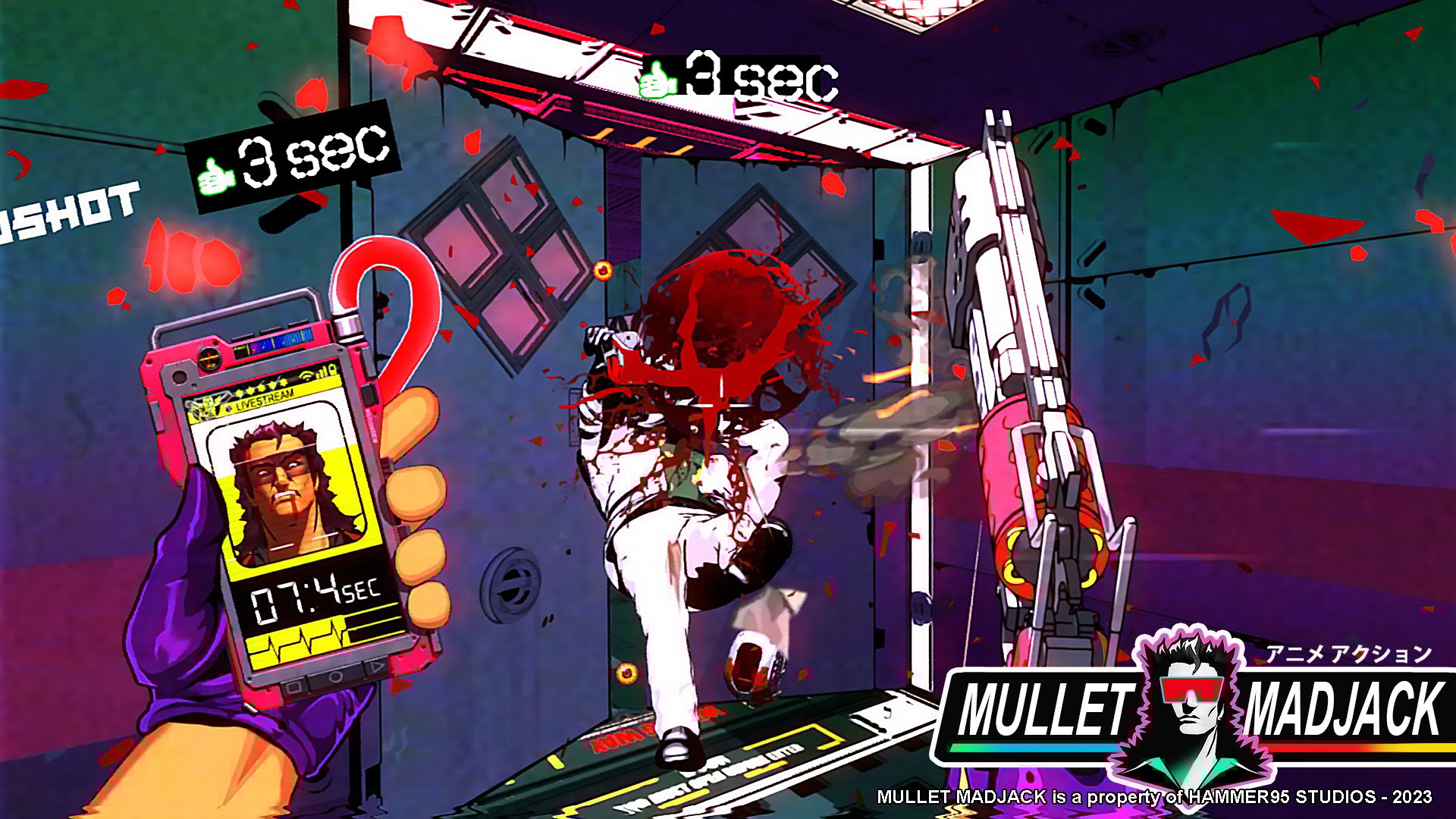 Mullet Mad Jack ganha data para Xbox Series e Xbox One | OtakuPT