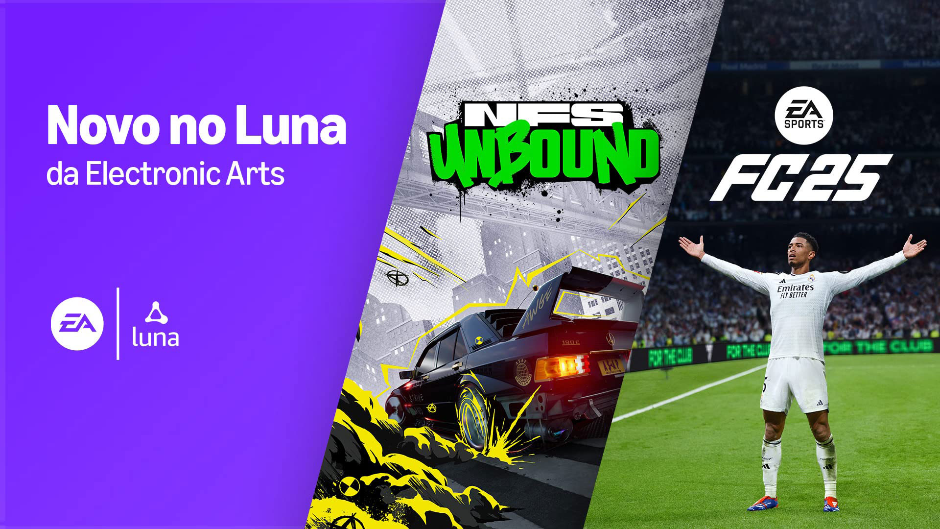 Amazon Luna recebe EA SPORTS FC 25 e Need for Speed Unbound em Portugal ...