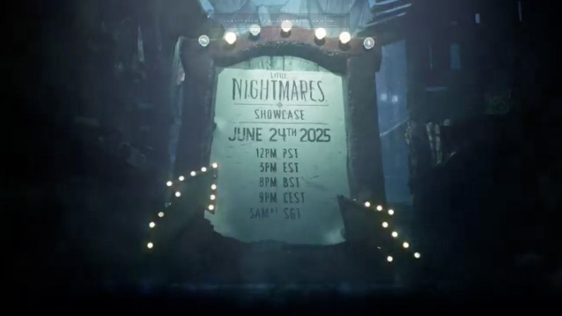 Little Nightmares Showcase é anunciado para Junho | OtakuPT