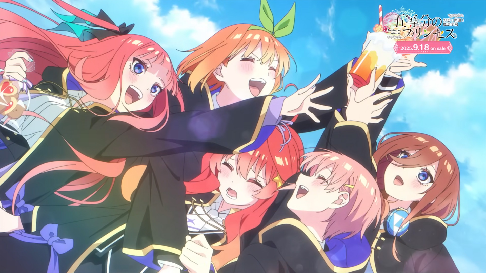 Vê aqui a abertura do RPG de The Quintessential Quintuplets | OtakuPT