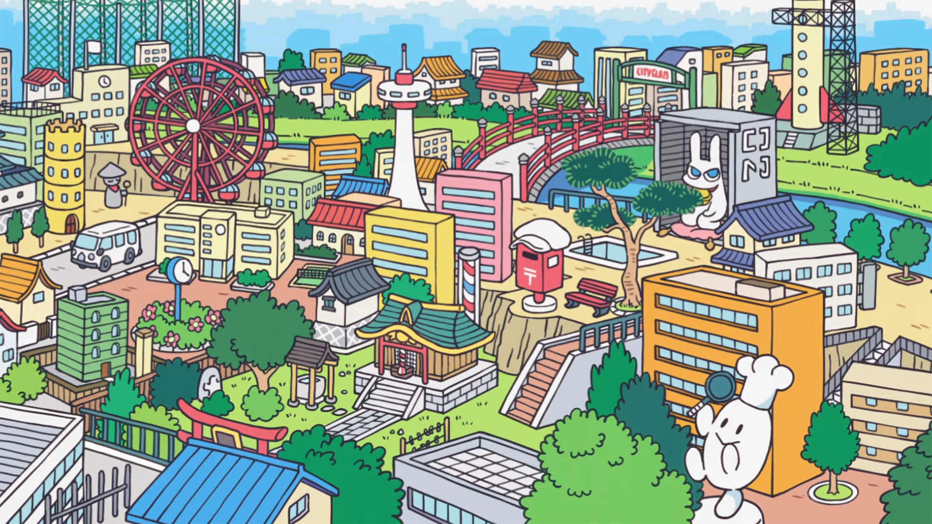 Abertura sem créditos de CITY The Animation - Anime Todo Dia