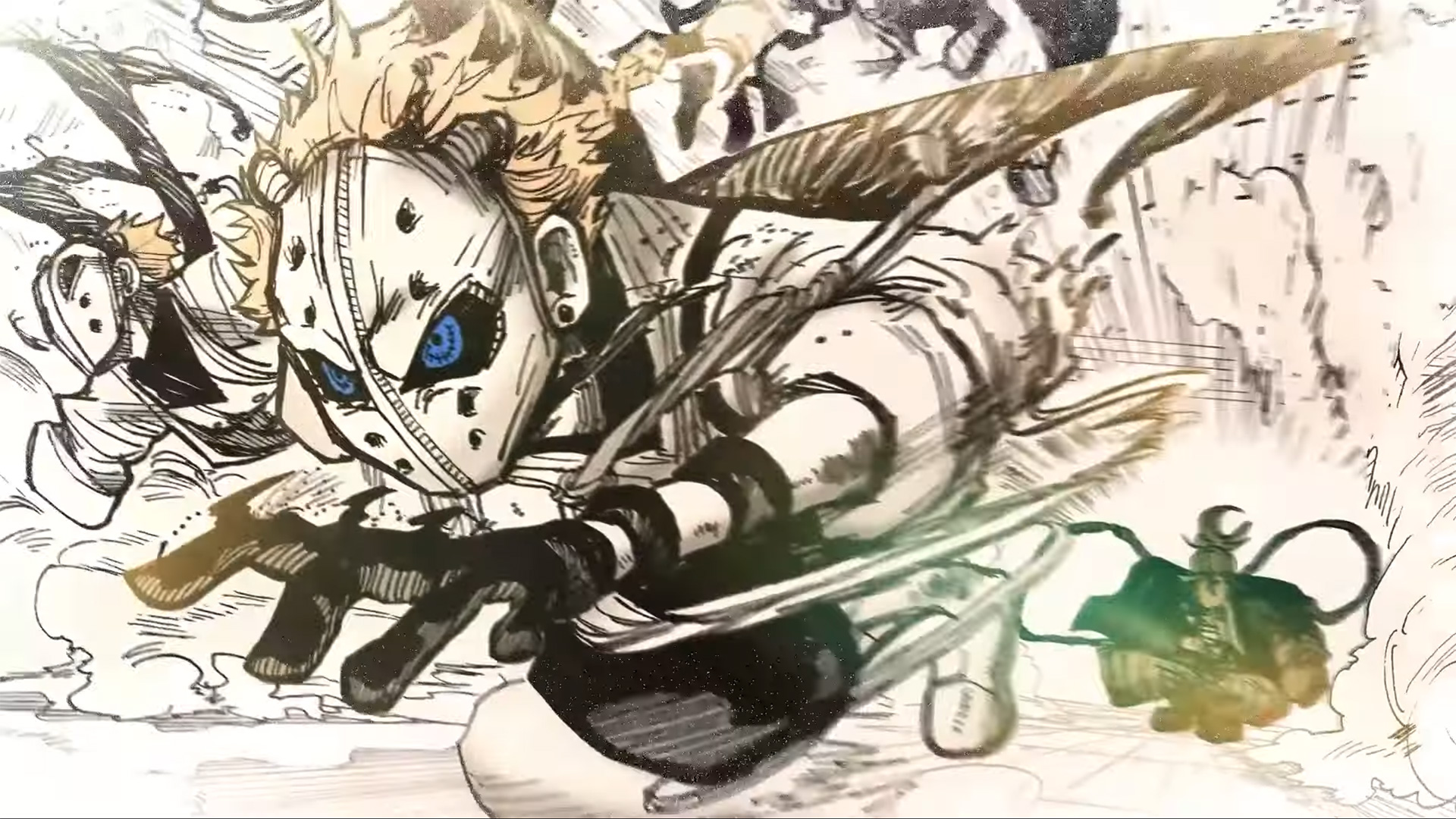 Série anime The Vermillion Mask vai estrear em 2026 - Anime Todo Dia
