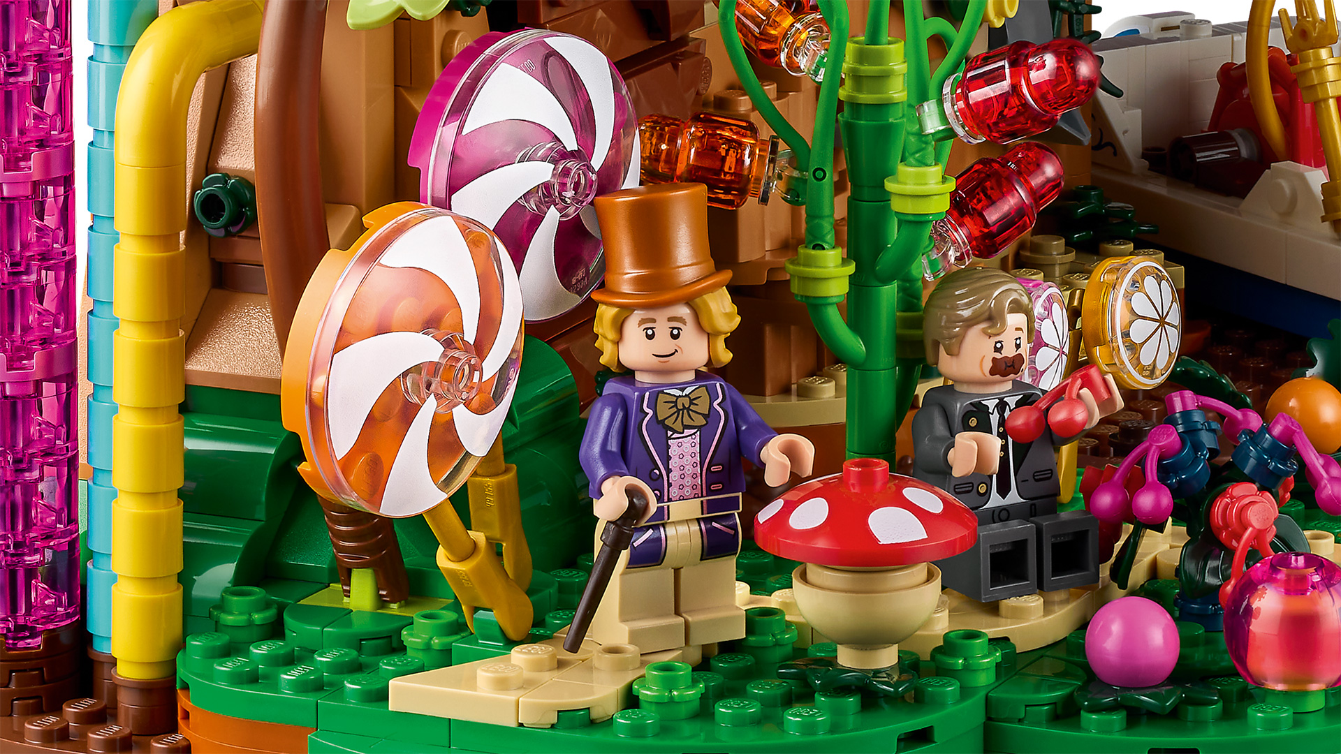 LEGO lança set de Willy Wonka com cascata de chocolate motorizada | OtakuPT