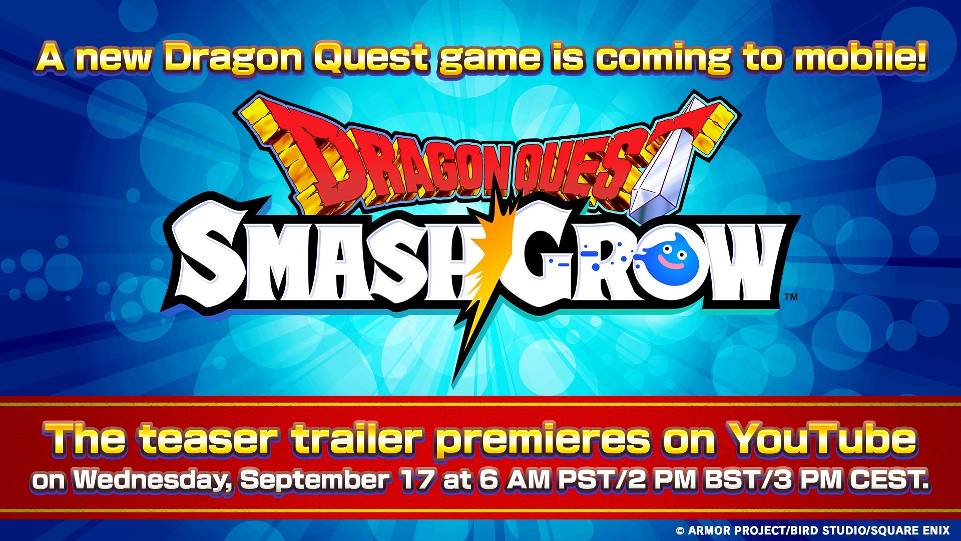 Dragon Quest Smash/Grow é anunciado para Android e iOS | OtakuPT