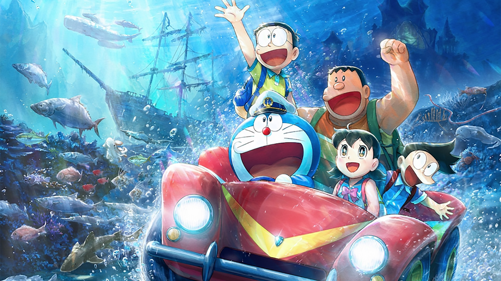 Imagem promocional de Doraemon: Nobita and the New Castle of the ...