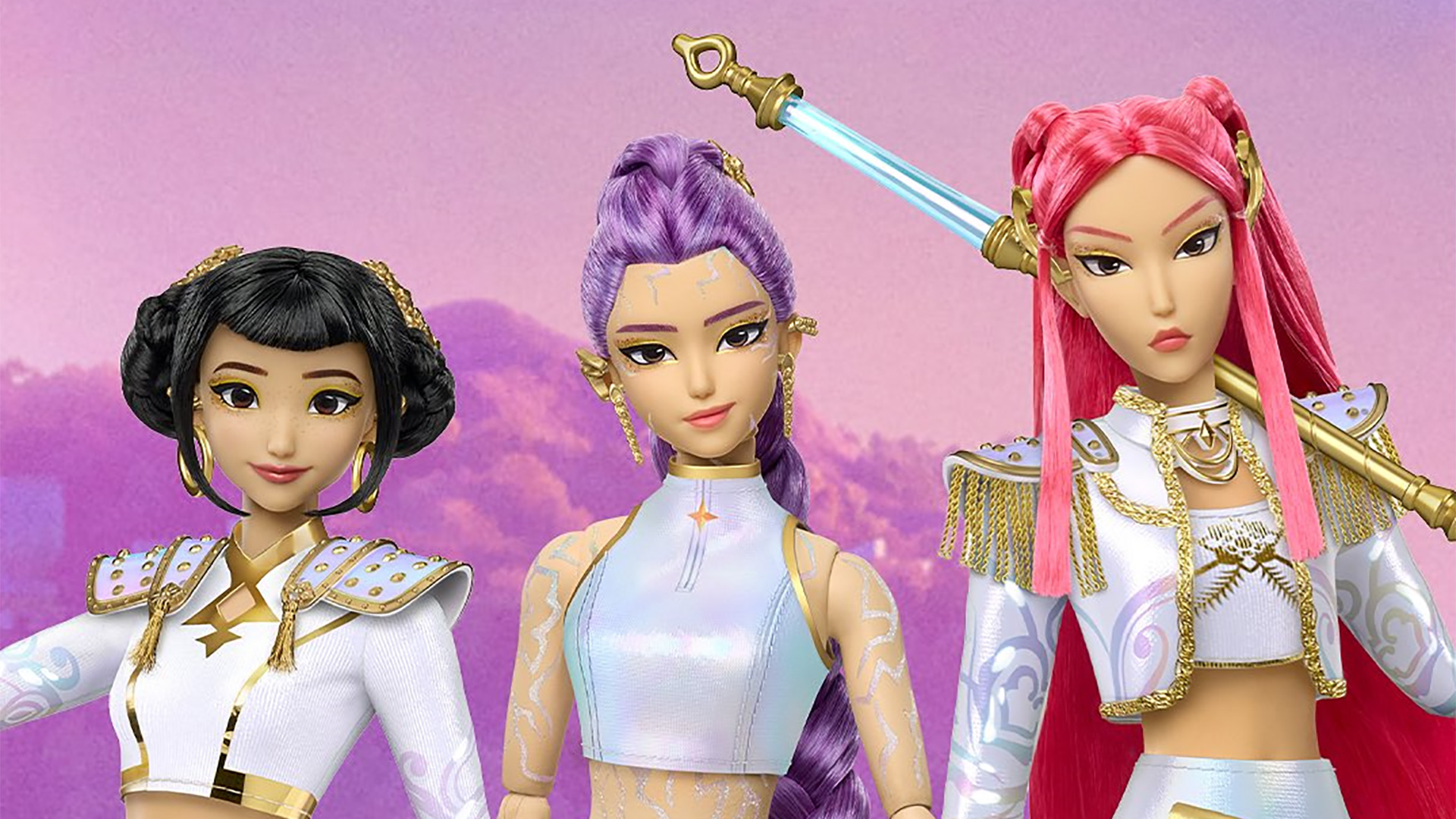 Mattel revela bonecas de KPop Demon Hunters com pré-venda a começar ...