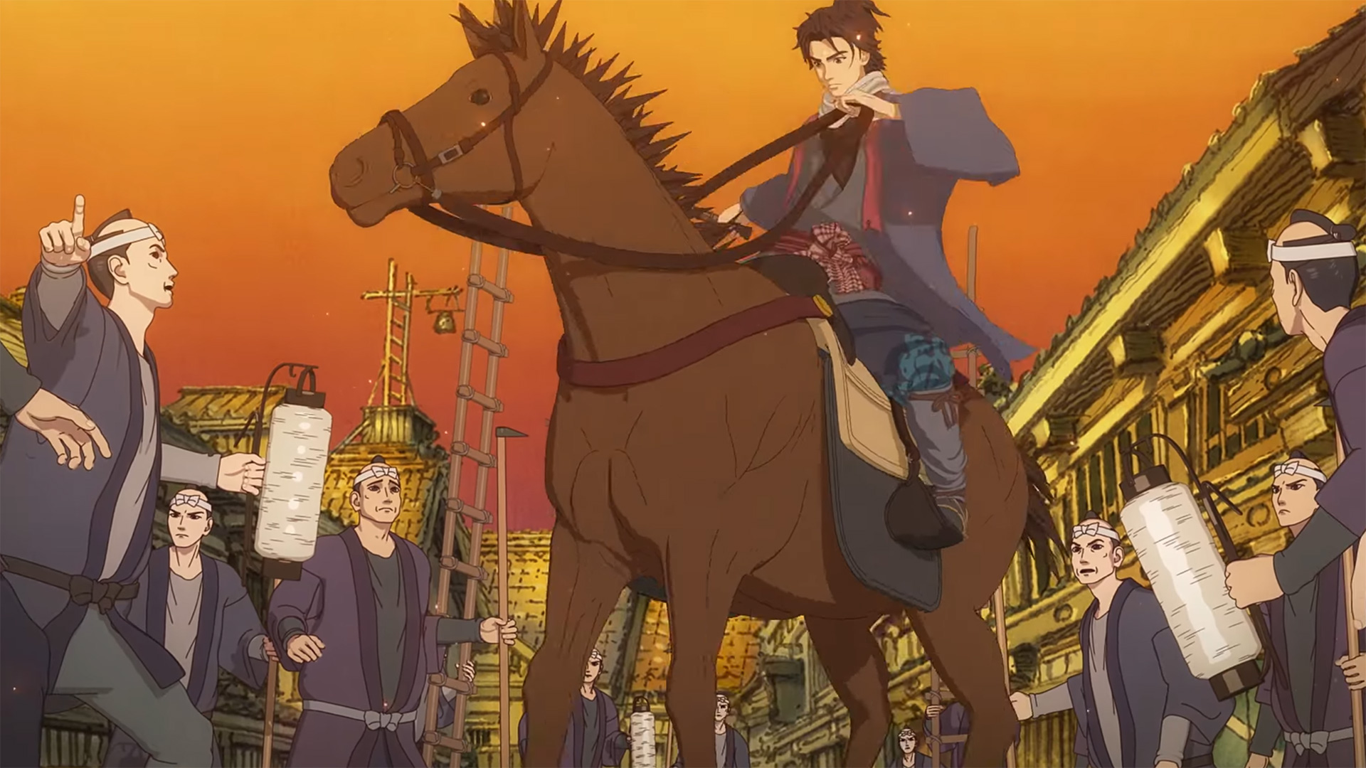 Revelada data de estreia da série anime Oedo Fire Slayer: The Legend of ...